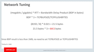Oracle GoldenGate Performance Tuning | PPT