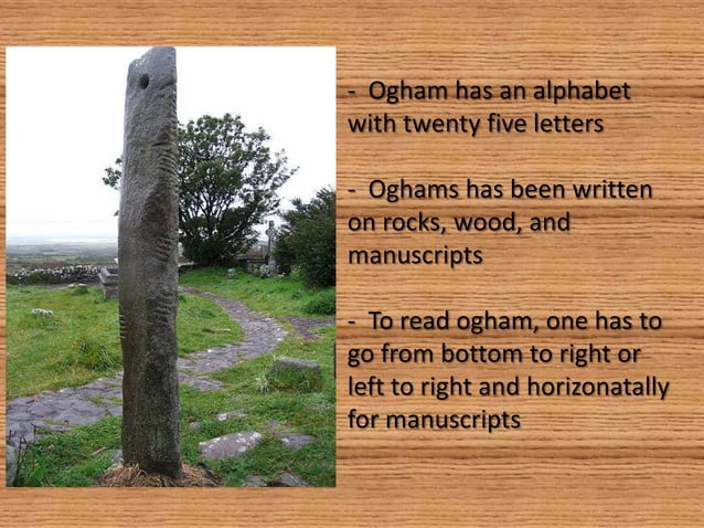 Ogham script | PPTX