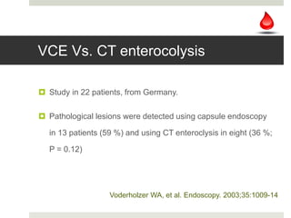Obscure GI bleeding | PPTX