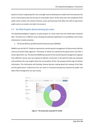 Deliverable 5.9 - OpenGovIntelligence: Policy Brief | PDF