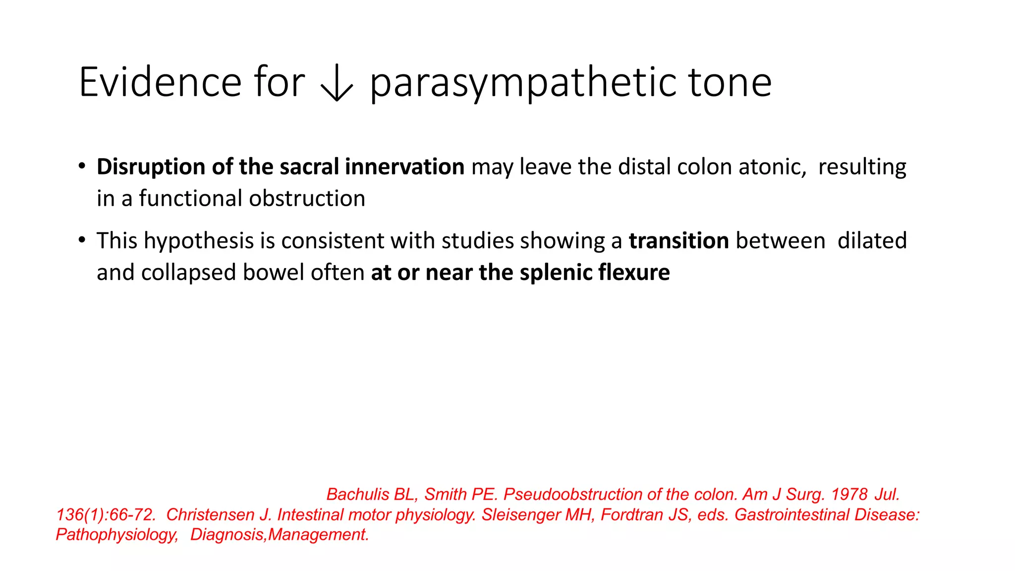 Ogilvies syndrome | PPTX