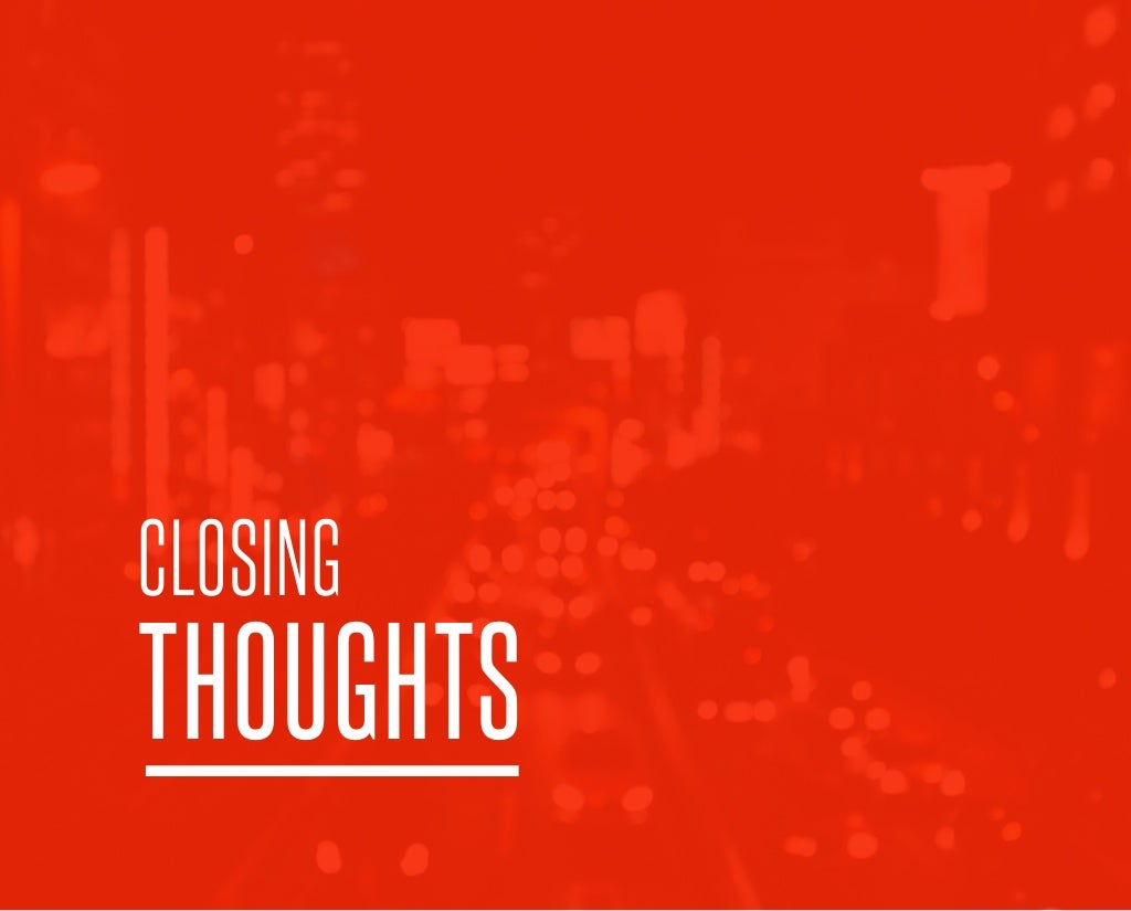 111 CLOSING THOUGHTS