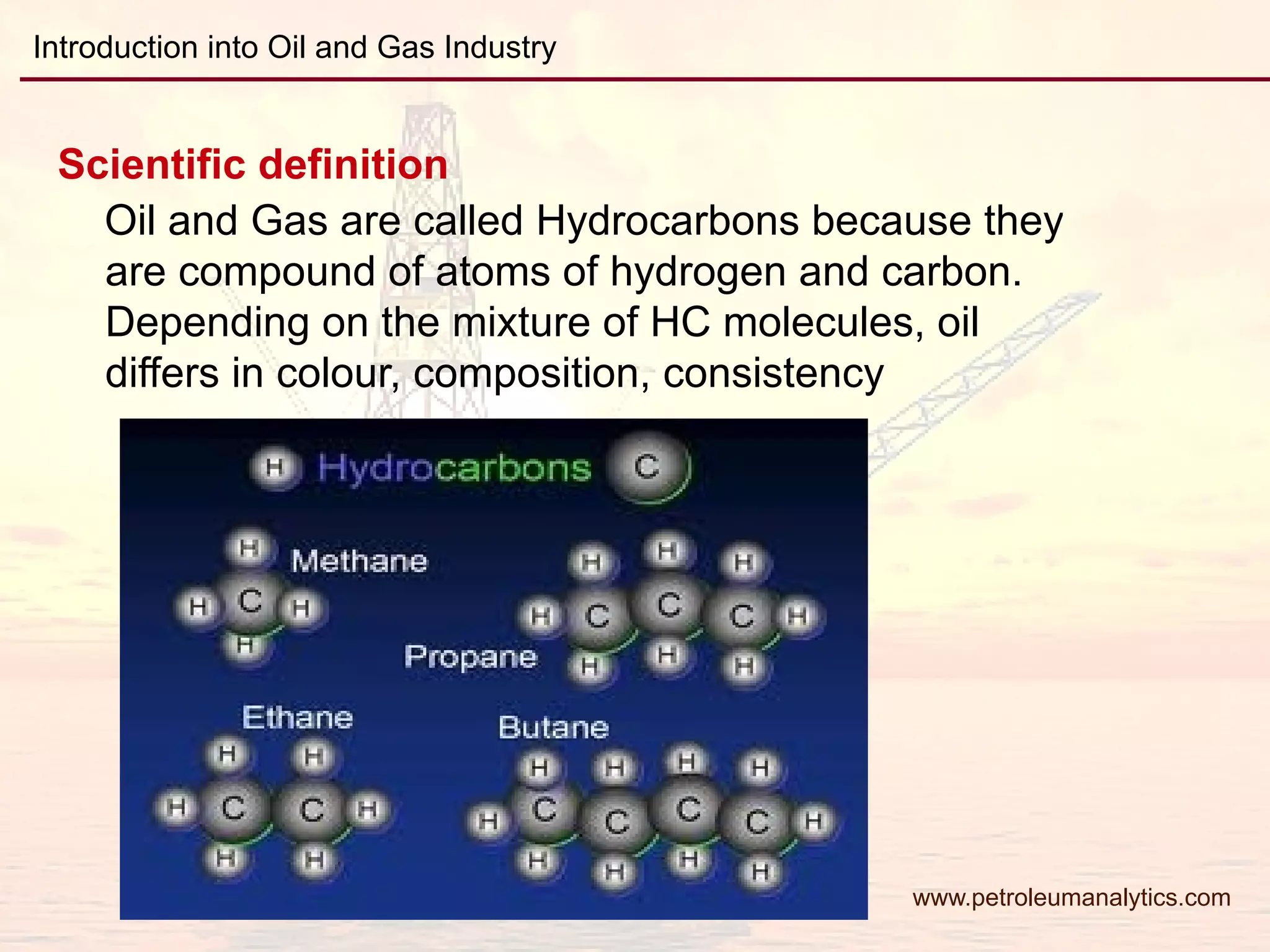 Introduction into Oil and Gas Industry. OIL: Part 1 | PDF