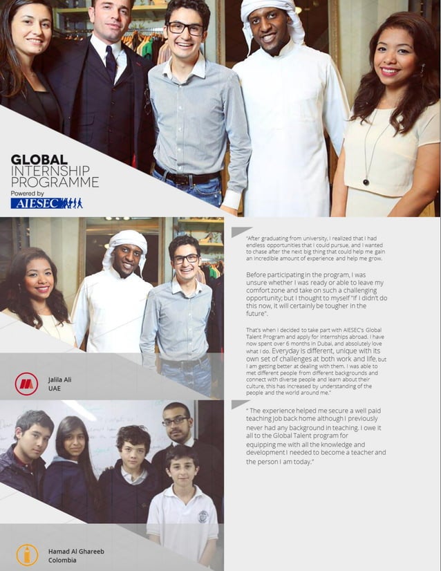 Global Internship Programme || Sample Job Descriptions | PDF | Job Market | Economy