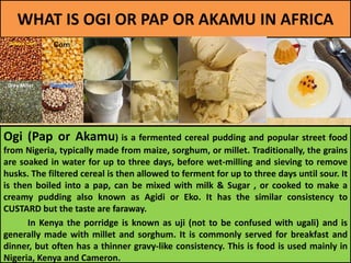 OGI (PAP OR AKAMU).pdf | Desserts and Baking | Food & Drink