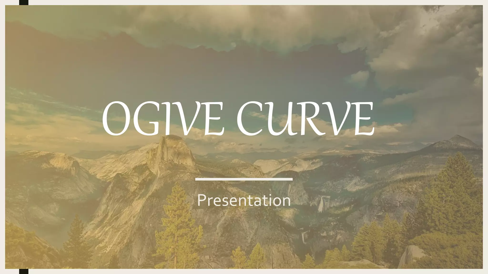 Ogive presentation | PPTX