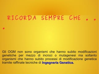 Ogm car2 | ODP | Agriculture | Industries