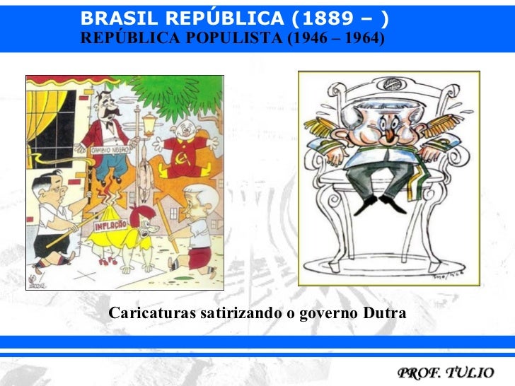 O governo Eurico Gaspar Dutra (1946-1950)