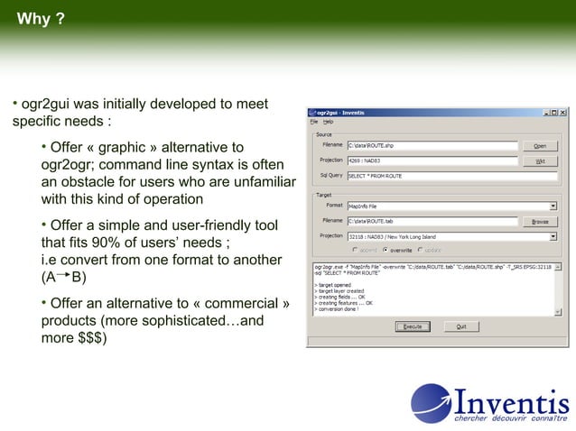 ogr2gui - english version | PPS | Computing | Technology & Computing
