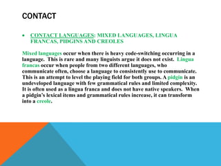 Language in Social Contexts | PPTX