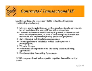 OGRP Introduction to Firm | PPT