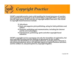 OGRP Introduction to Firm | PPT