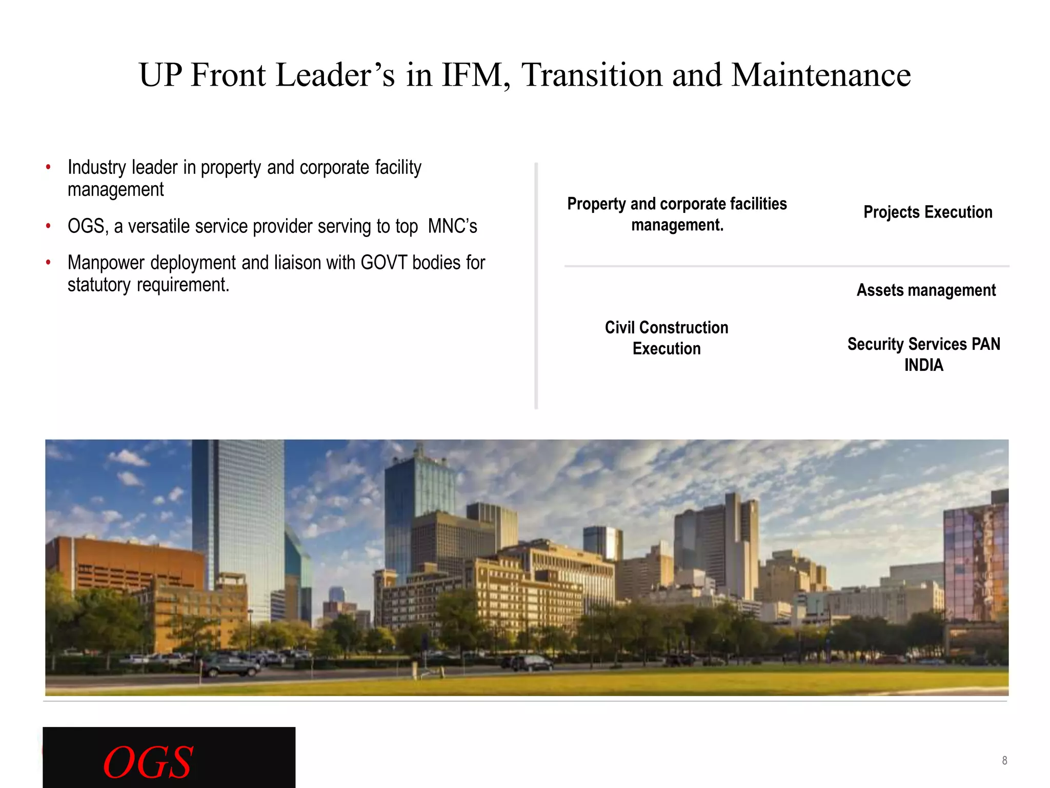 Facilities Management Services Bangalore | PDF