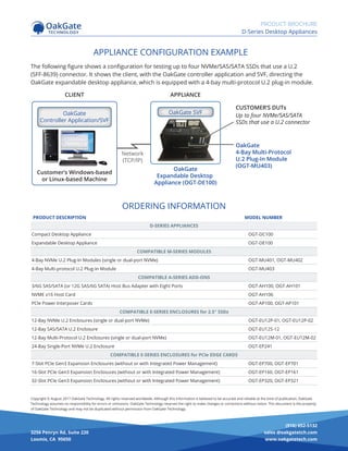 Ogt d series-appliances_brochure_aug2017 | PDF