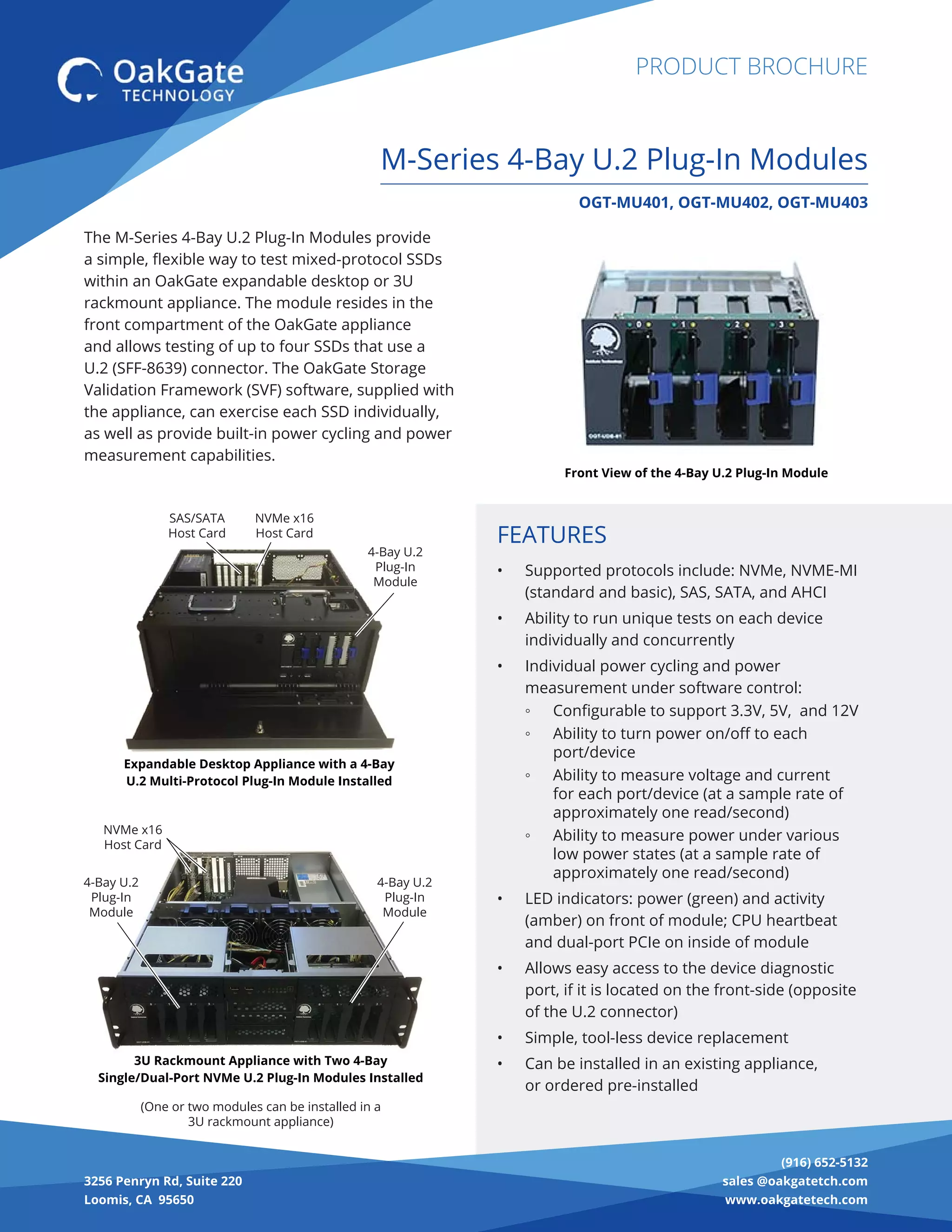 Ogt m series-modules_brochure_aug2017 | PDF