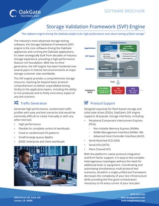 Ogt svf engine_brochure_aug2017 | PDF | Data Storage and Warehousing | Computing