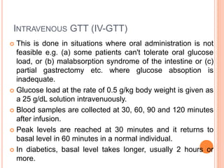 OGTT.pptx | Diabetes | Diseases and Conditions