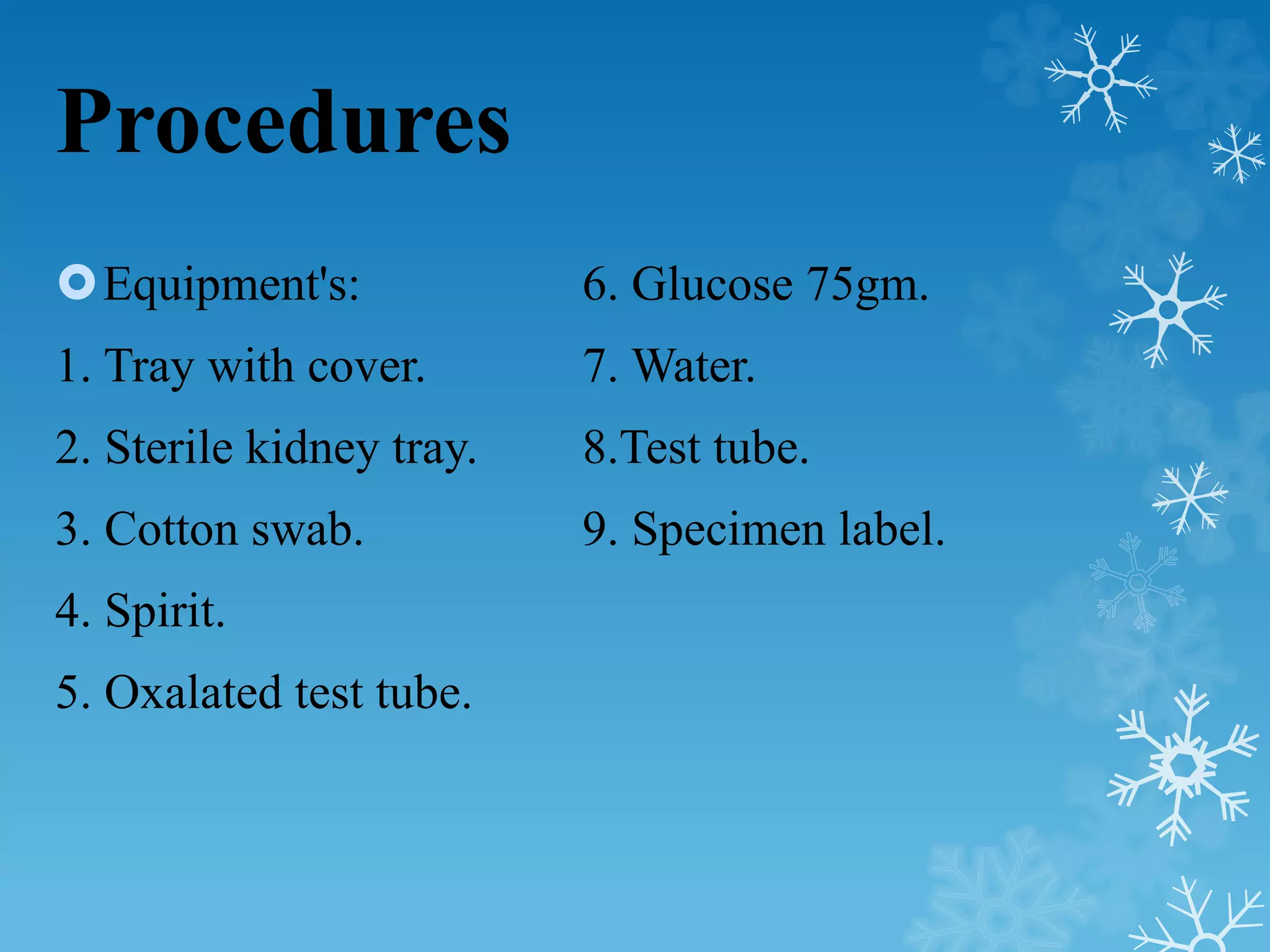 Oral Glucose Tolerance Test | PPTX