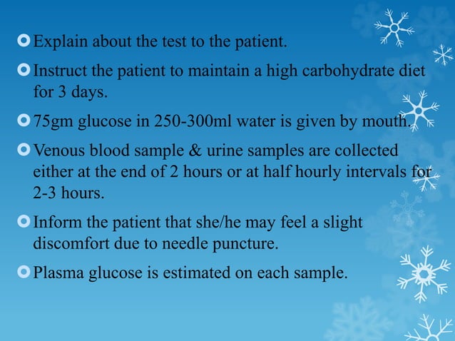 Oral Glucose Tolerance Test | PPTX | Endocrine and Metabolic Diseases ...