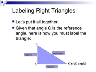 Ogt trig 1_labeling_right_triangles | PPT