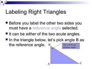 Ogt trig 1_labeling_right_triangles | PPT