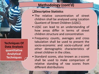 spatial Pattern and Determinants of Child Streetism in Oyo State | PPT