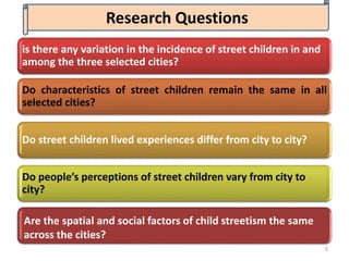 spatial Pattern and Determinants of Child Streetism in Oyo State | PPT