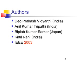 Genetic Algorithms | PPT