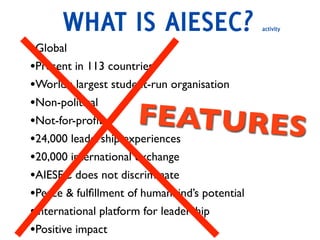 Effective AIESEC info sessions | PDF