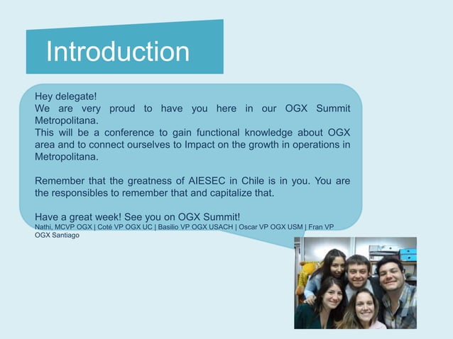 OGX Summit Booklet | PPTX | Business Expos & Conferences | Events