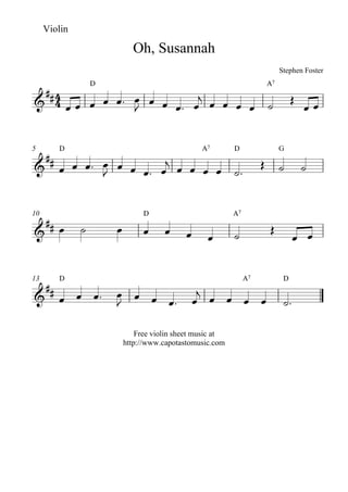Oh susanna | PDF