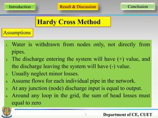L 5 pipe_network_analysis | PPTX