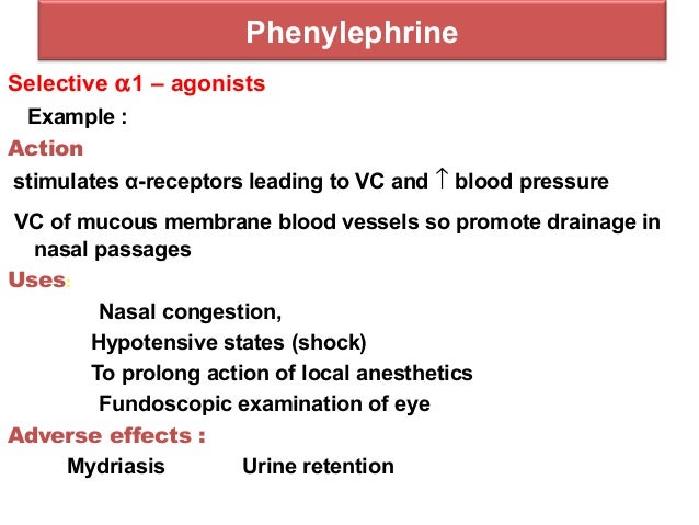 5. adrenergic drugs