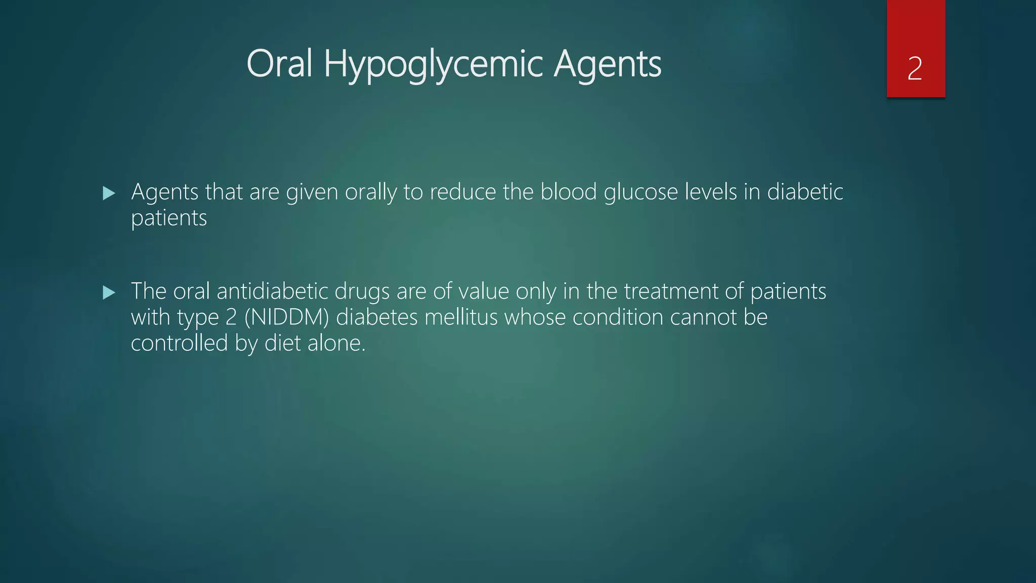 ORAL HYPOGLYCEMIC AGENTS AND ORAL CONTRACEPTIVES | PPTX