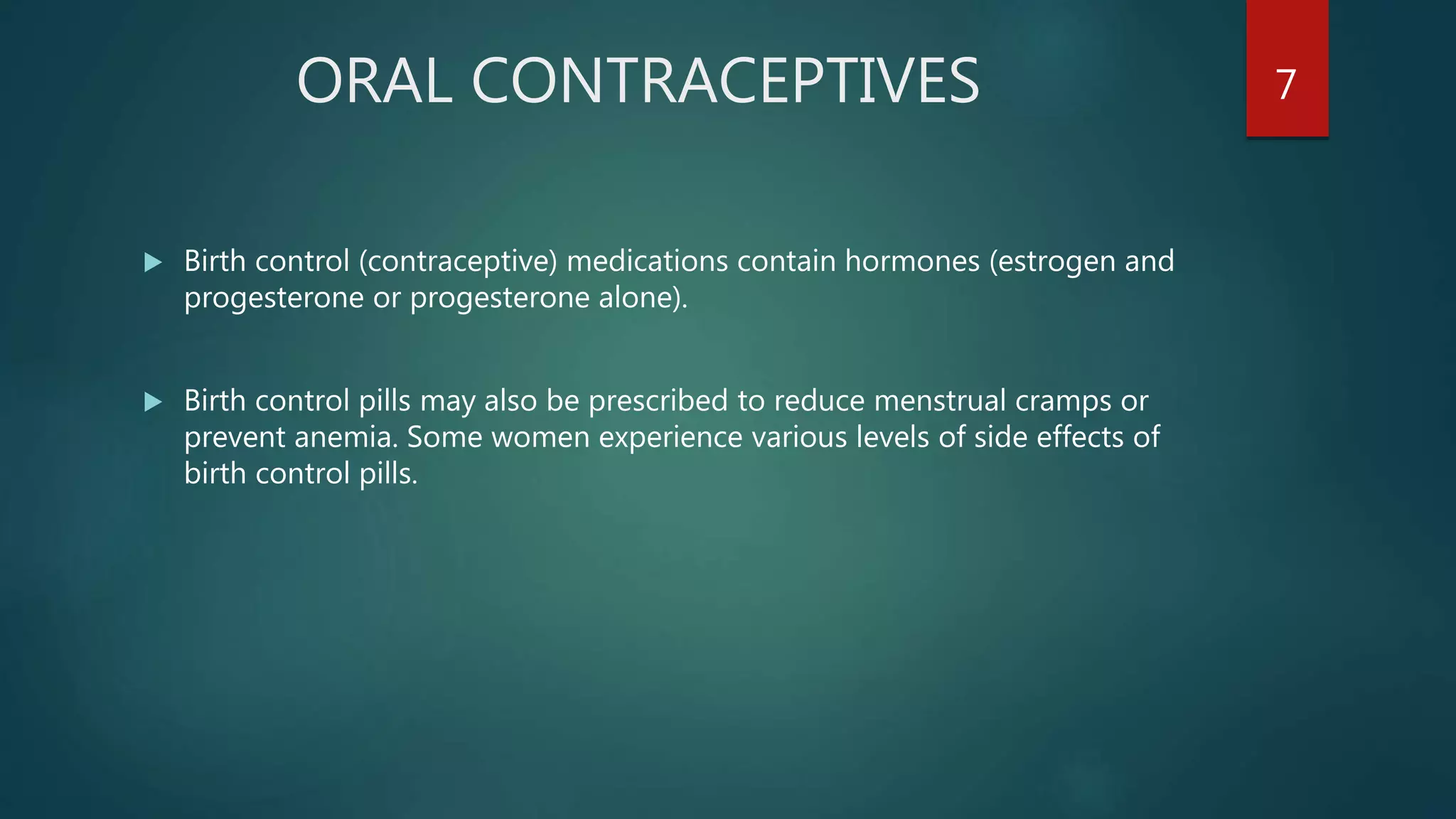 ORAL HYPOGLYCEMIC AGENTS AND ORAL CONTRACEPTIVES | PPTX