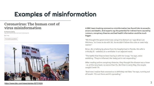 Recommender Systems and Misinformation: The Problem or the Solution ...