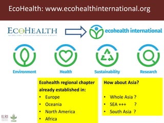One Health and EcoHealth in Southeast Asia | PPT