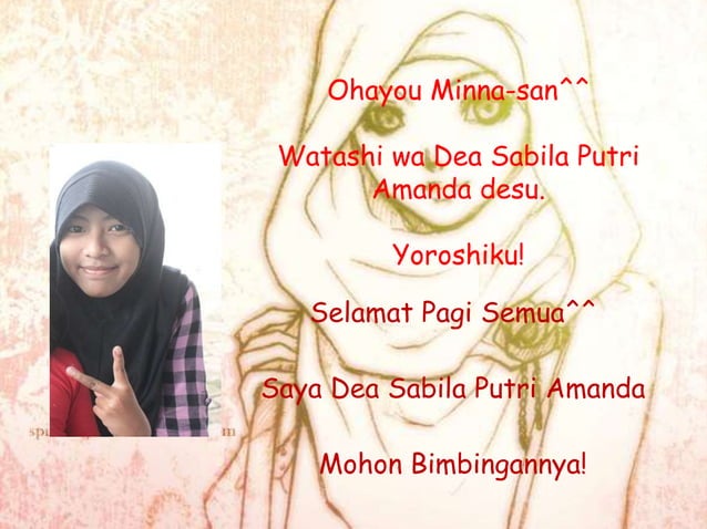 Ohayou minna san^^ | PPT