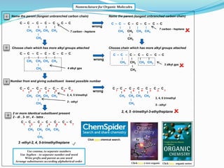 IB Chemistry on Homologous series and functional groups of organic ...