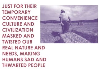 Of human domestication: evolutionary biology and the systems law | PPT