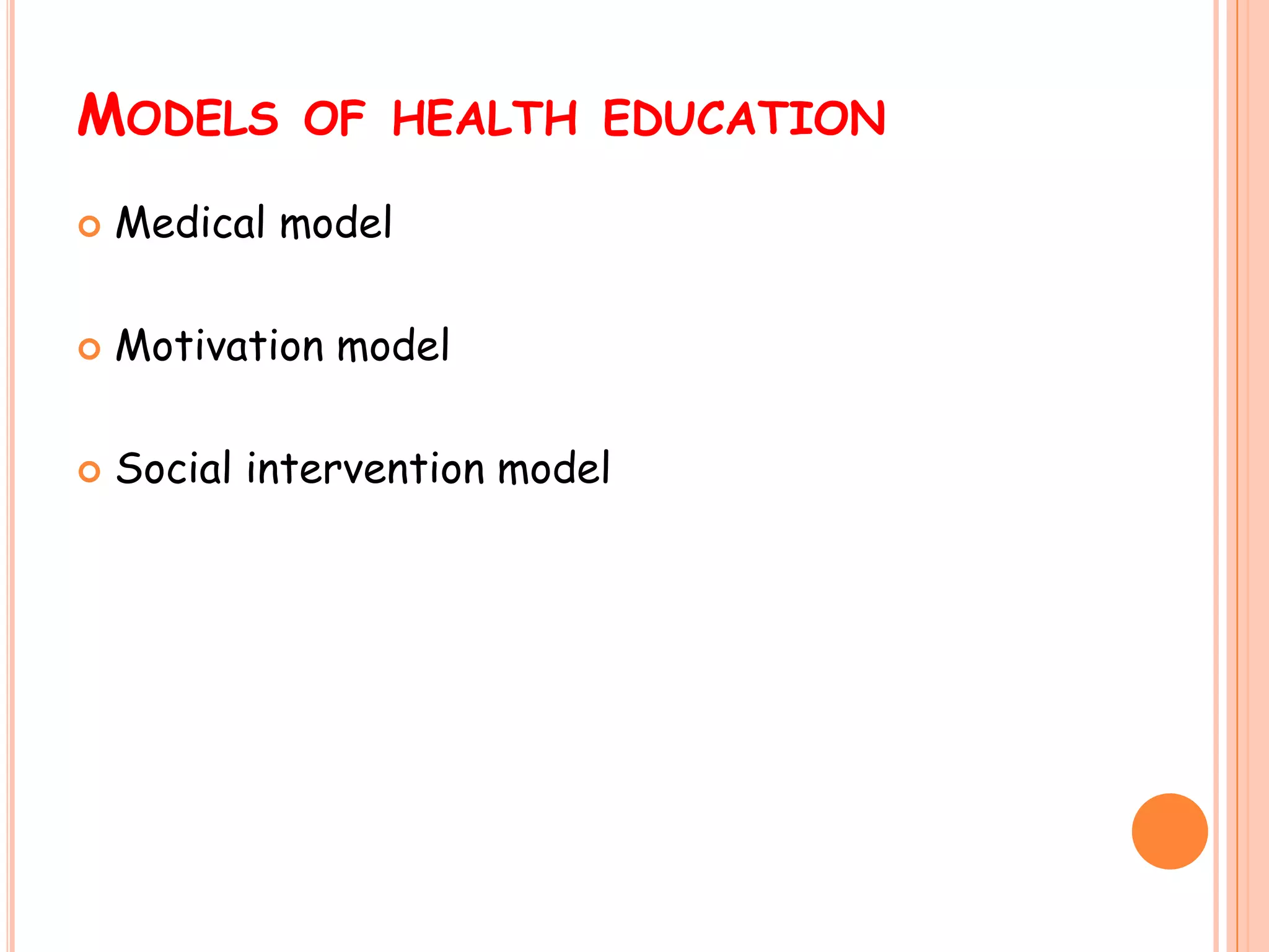 Oral Health Education and Health Promotion | PPTX