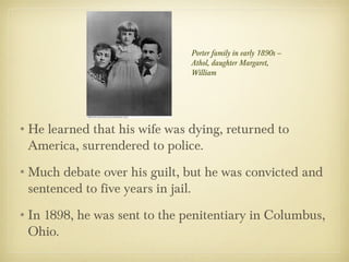 O. Henry Biography, William Sydney Porter | PPT