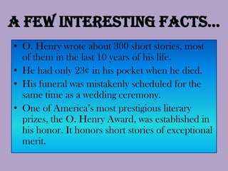 O henry power point | PPTX