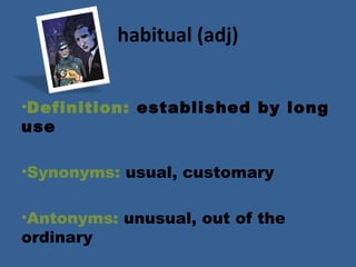 O Henry Vocabulary For After Twenty Years and A Retrieved reformation | PPT