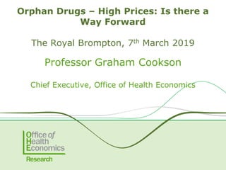 Orphan Drugs – High Prices: Is there a Way Forward? | PPT