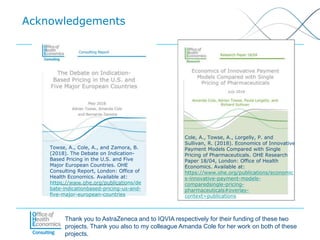 The debate on indication-based pricing | PPT