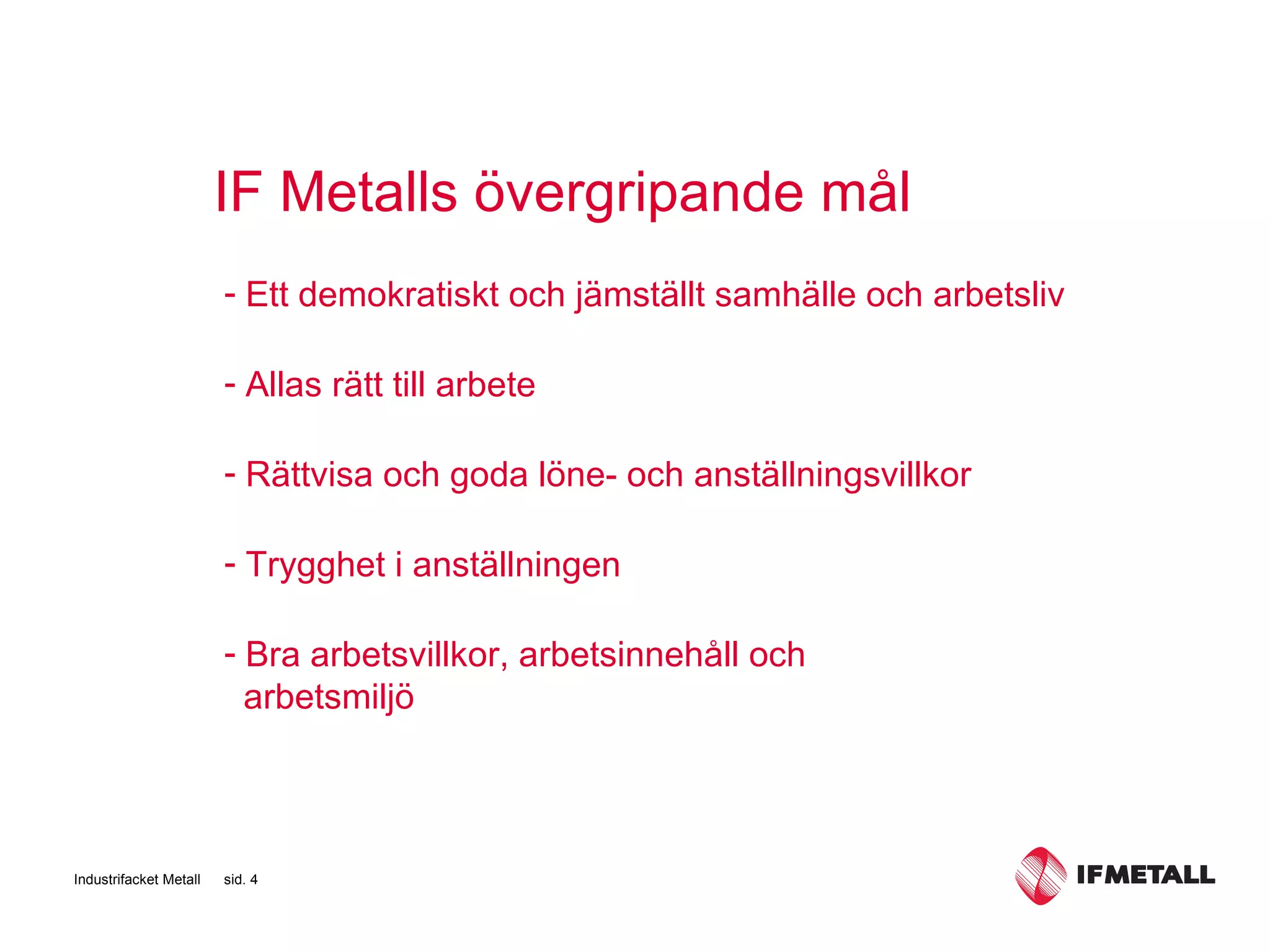 Fakta om If Metall 2009 | PPT