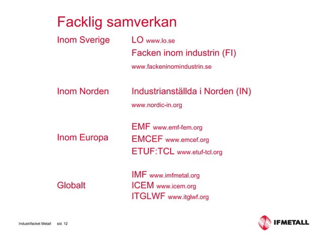 Fakta om If Metall 2009 | PPT