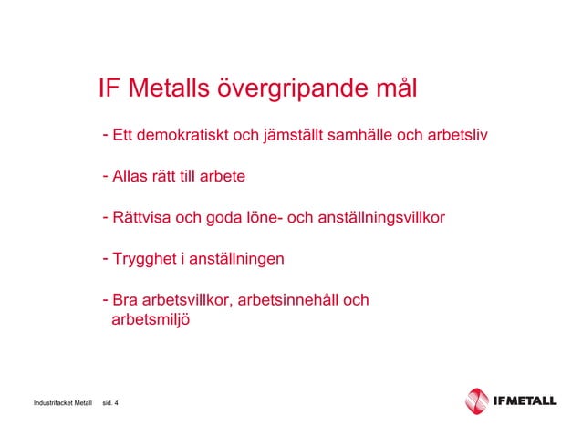Fakta om If Metall 2009 | PPT