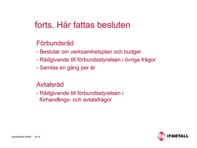 Fakta om If Metall 2009 | PPT